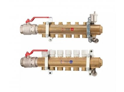 IVAR.KSA 035 - assembly industrial collector/distributor with fittings ...