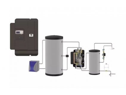 HEAT module - for the preparation of hot water between the storage tank ...